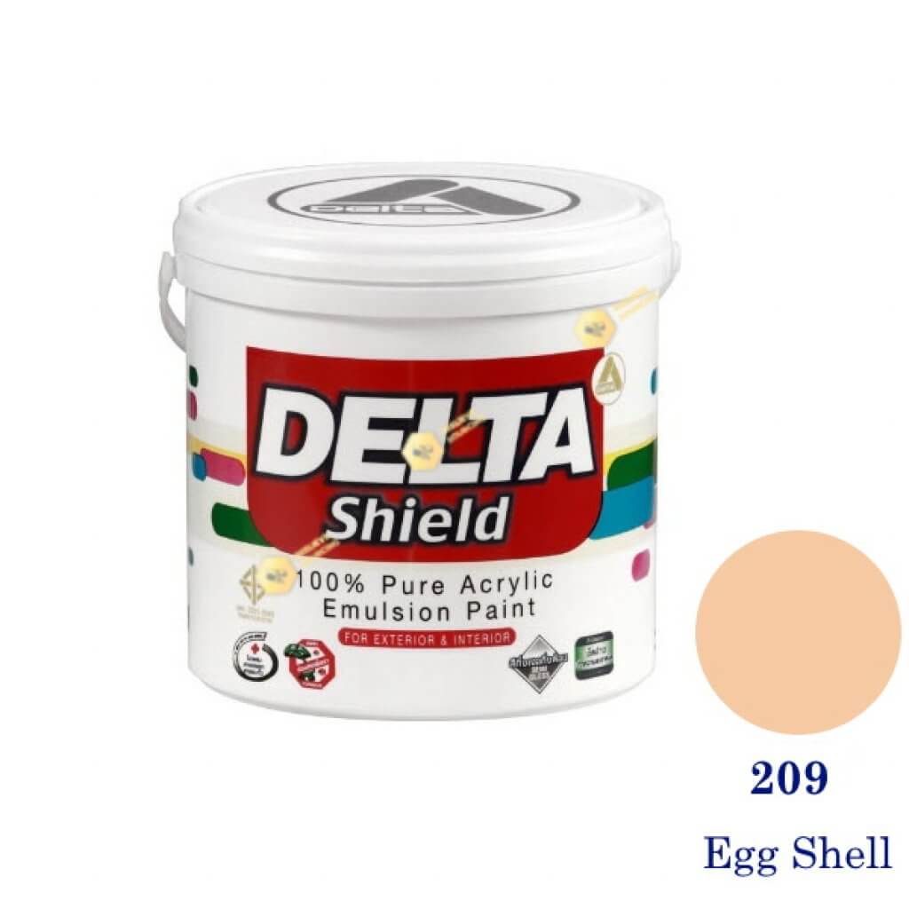 Delta Shield สีน้ำอะครีลิค 209 Egg Shell-1gl. - บีลีฟซอร์สซิ่ง ตลาดกลาง ...