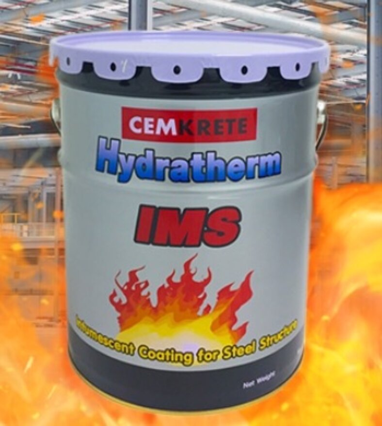 สีกันไฟ CEMKRET Hydratherm IMS สีกันไฟ 2-3 ชม. (ความหนาตามกฎหมายกำหนด ...